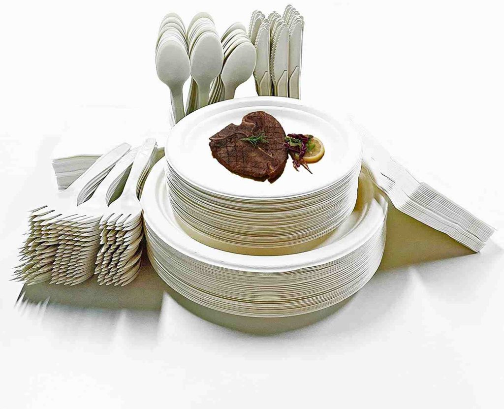 Reliable Bagasse Tableware Travel Pack Solution-GangXuan